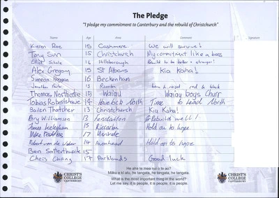 The Pledge, Book 3, Page 37 | Record | DigitalNZ