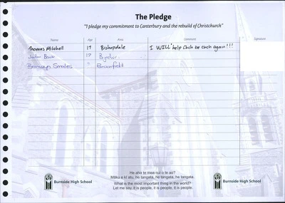 The Pledge, Book 3, Page 78 | Record | DigitalNZ