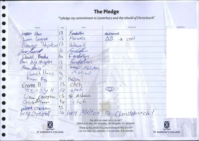 The Pledge, Book 3, Page 144 | Record | DigitalNZ