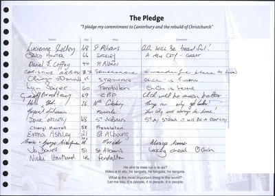 The Pledge, Book 5, Page 34 | Record | DigitalNZ