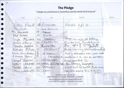 The Pledge, Book 5, Page 61 | Record | DigitalNZ