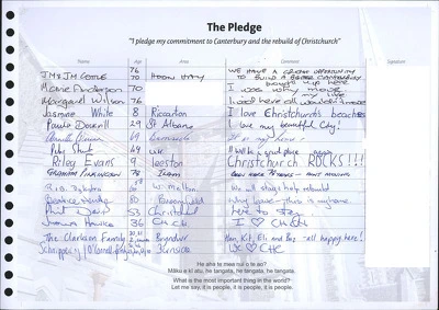 The Pledge, Book 5, Page 62 | Record | DigitalNZ