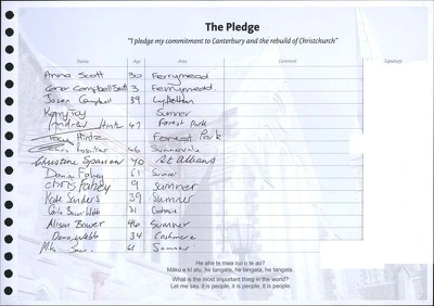 The Pledge, Book 4, Page 91 | Record | DigitalNZ