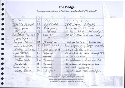 The Pledge, Book 5, Page 82 | Record | DigitalNZ