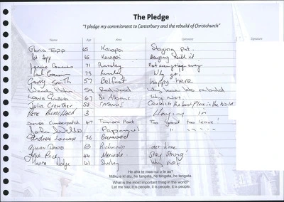 The Pledge, Book 5, Page 83 | Record | DigitalNZ