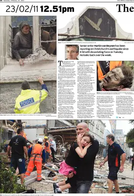 Christchurch Press 26 February 2011: Section A, Page 4 | Record | DigitalNZ