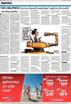 Christchurch Press 21 March 2011: Section A, Page 12 | Record | DigitalNZ