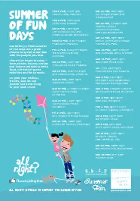 All Right? Events: Summer of Fun Poster | Record | DigitalNZ