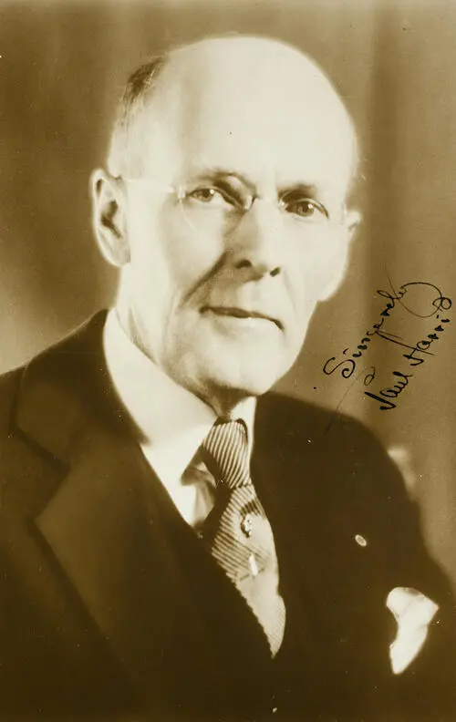 Photograph of Rotary International Founder, ca.1950s | Record | DigitalNZ