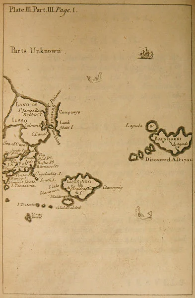 Map of Laputa and Luggnag. | Record | DigitalNZ