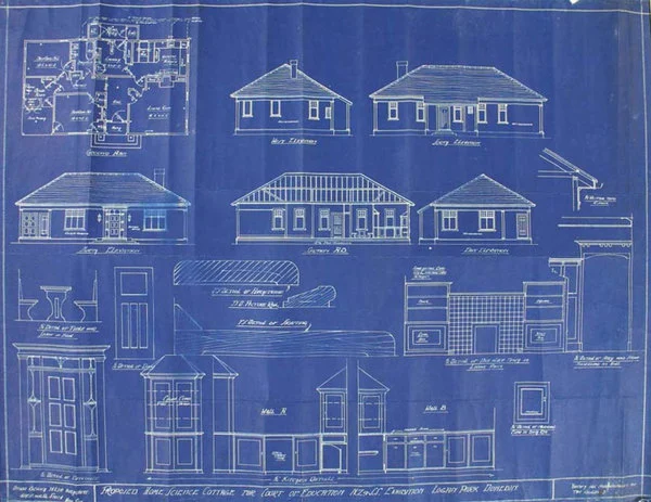 Proposed Home Science Cottage for New Zealand and South Seas Exhibition ...