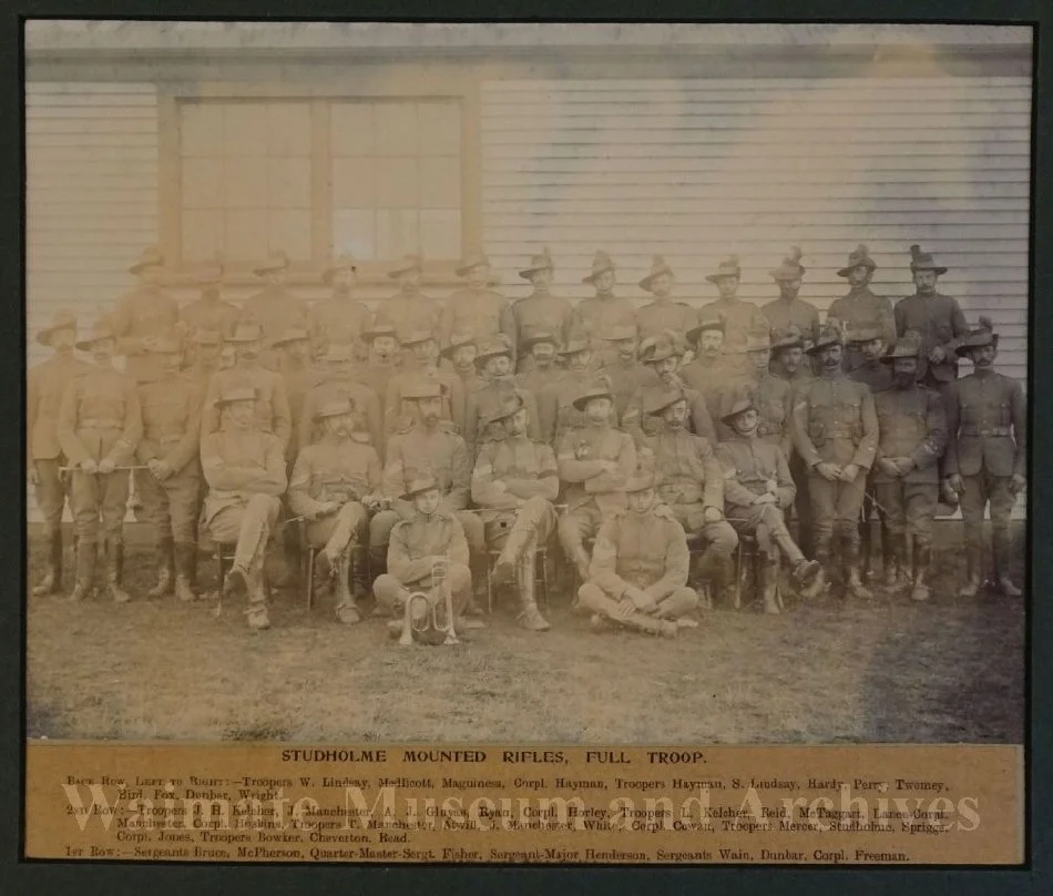 Studholme Mounted Rifles | Record | DigitalNZ