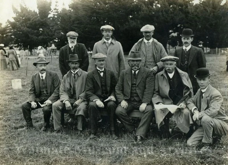 Group of Agricultural and Pastoral Association officials. | Record ...