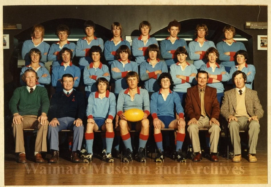 Waimate Rugby Club. Under 16 Team 1980. | Record | DigitalNZ
