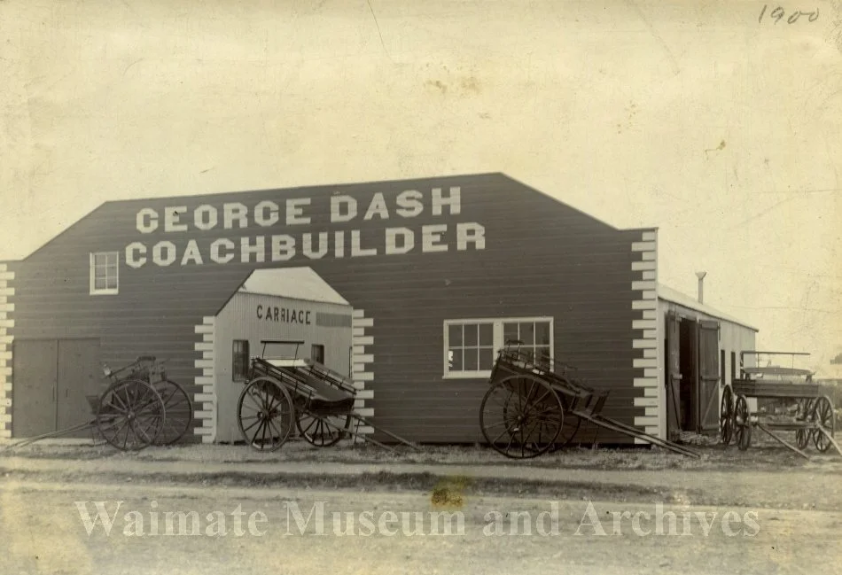George Dash Coachbuilder workshop | Record | DigitalNZ