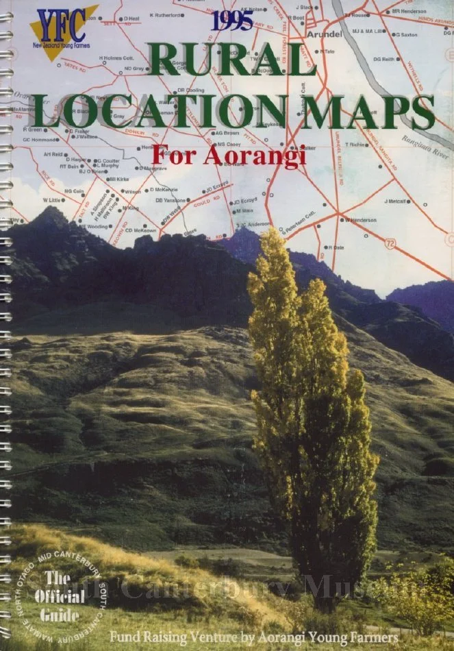 Aorangi region farm location maps [cartographic material] | Record | DigitalNZ