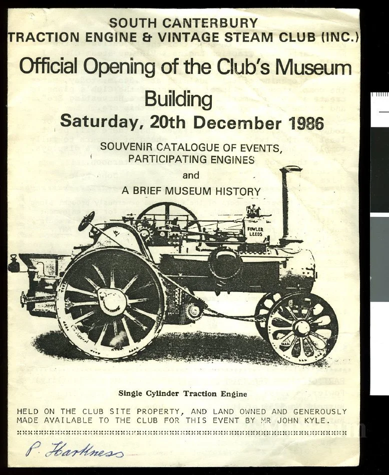 South Canterbury Traction Engine & Vintage Steam Club (Inc) : Official ...