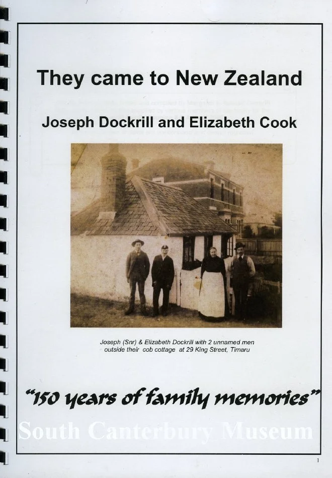 They came to New Zealand : Joseph Dockrill and Elizabeth Cook | Record ...
