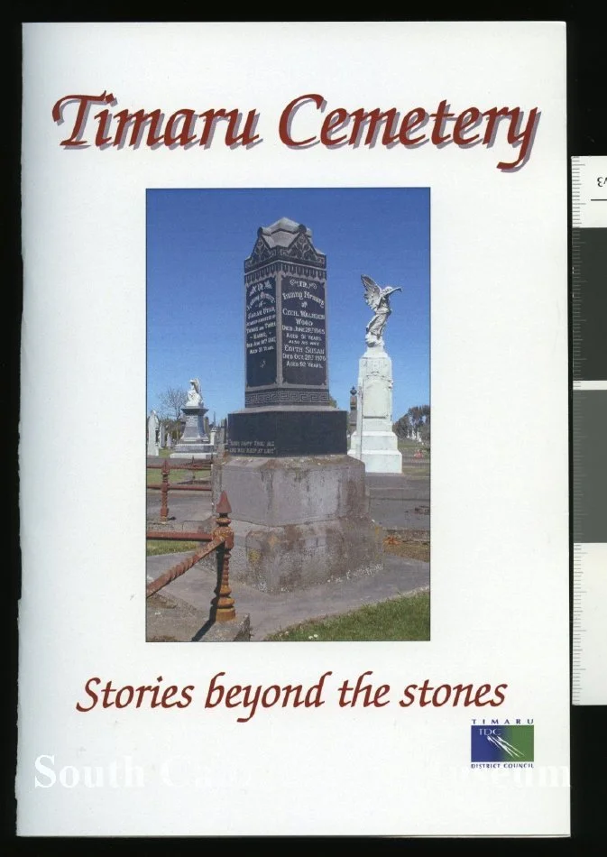 Timaru Cemetery: stories beyond the stones | Record | DigitalNZ