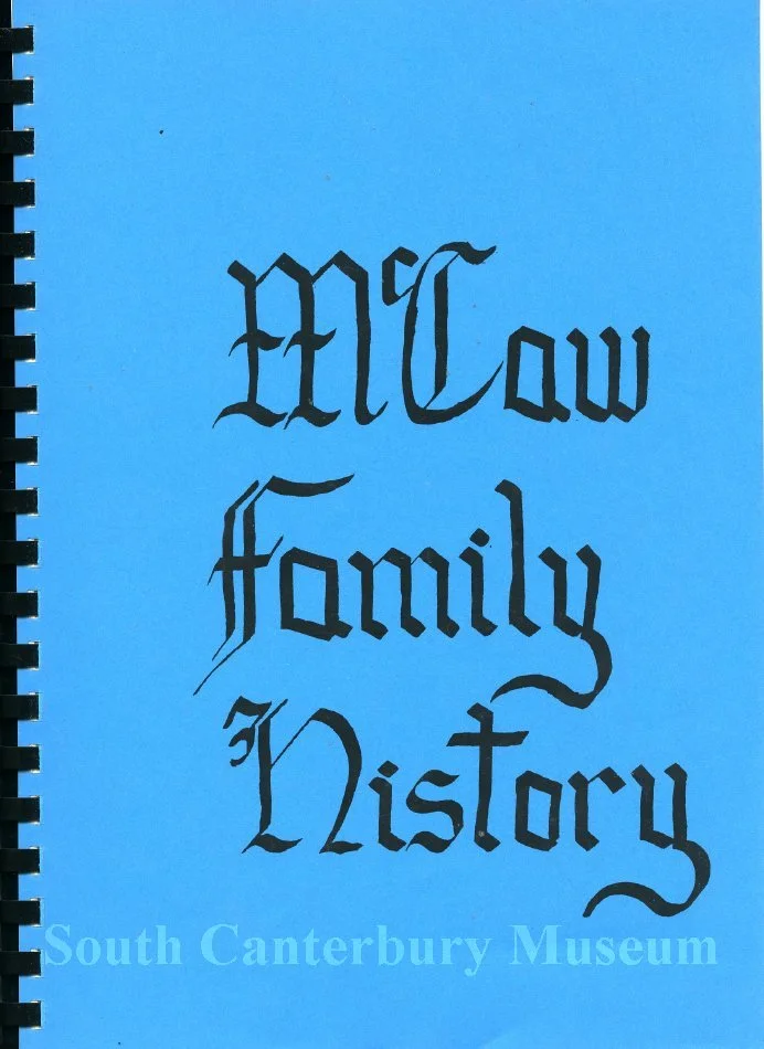 McCaw family history | Record | DigitalNZ