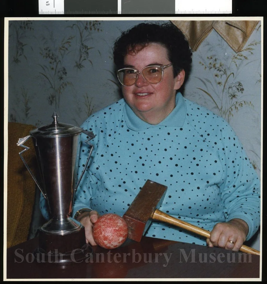 Barbara Field, croquet player | Record | DigitalNZ