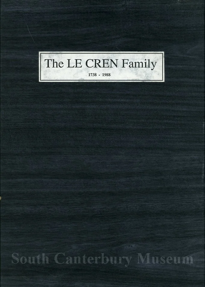 The Le Cren family, 1738-1988 | Record | DigitalNZ