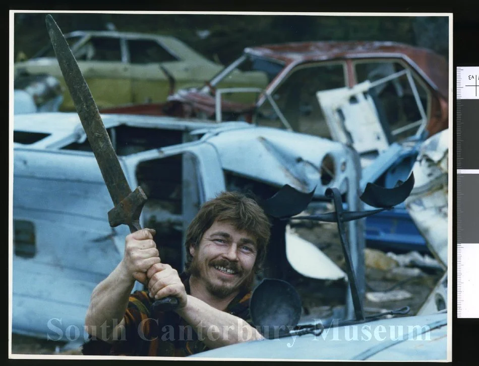 Gareth James, blacksmith | Record | DigitalNZ