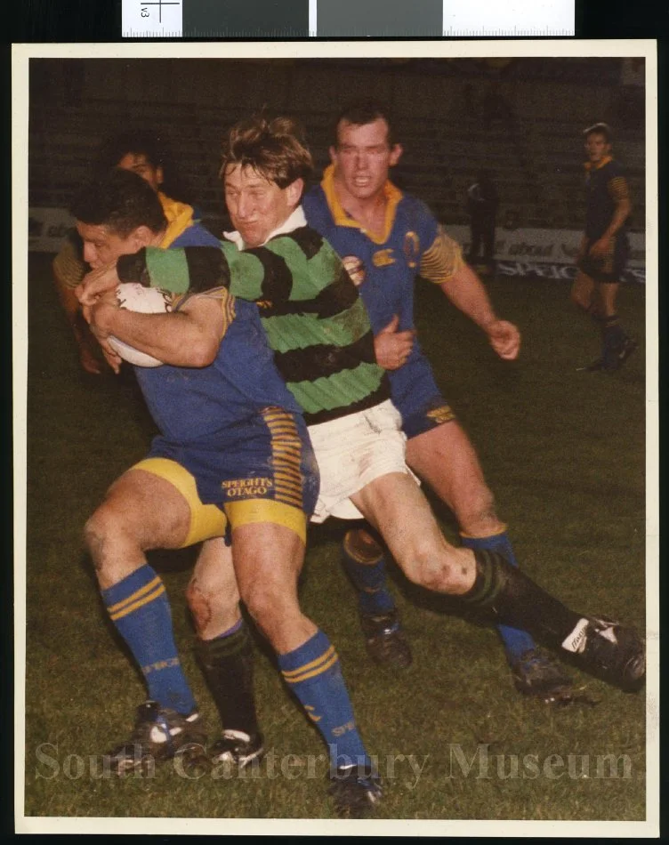 Paul Cooke and Barry Matthews, rugby players | Record | DigitalNZ