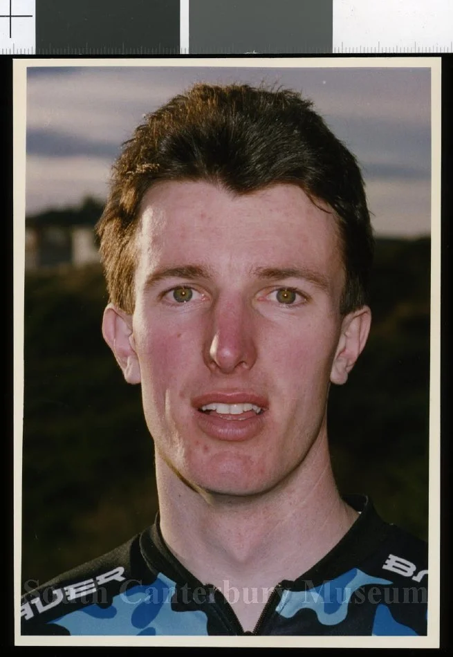 Peter Page, mountain biker and triathlete | Record | DigitalNZ