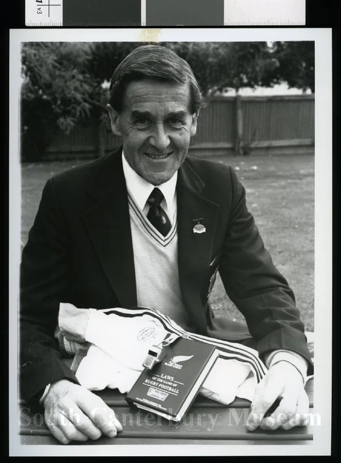 Charlie Peck, rugby referee | Record | DigitalNZ