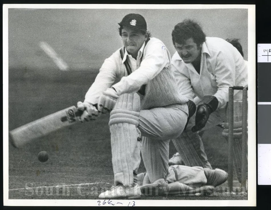 Derek Randall and Graham Edwards, cricketers | Record | DigitalNZ