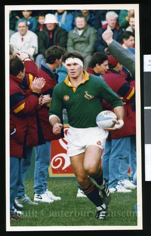 Tiaan Strauss, rugby player | Record | DigitalNZ