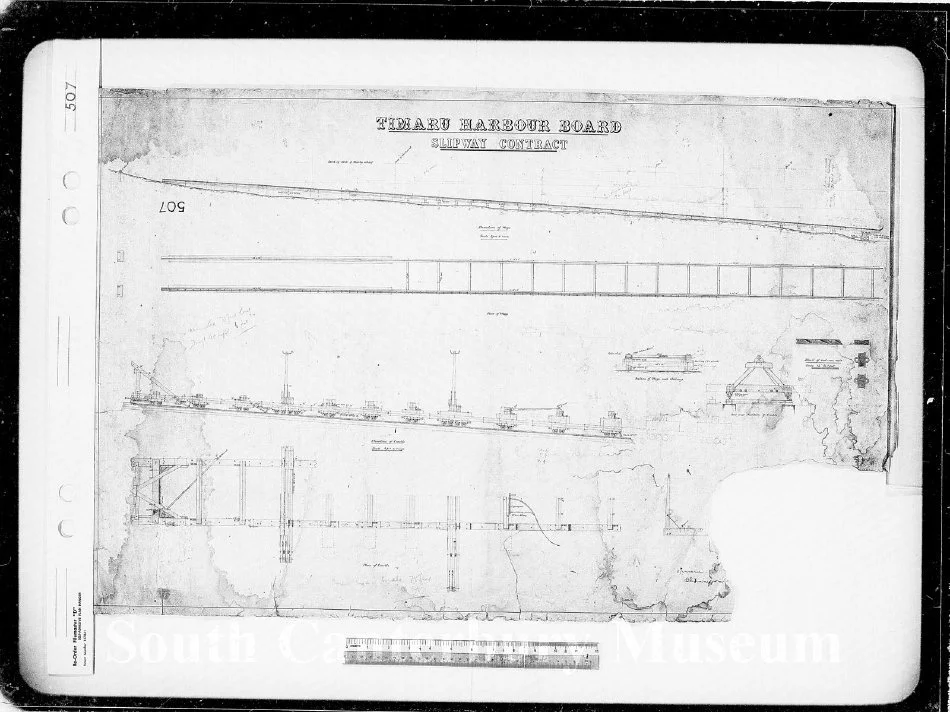 Timaru Harbour Board Slipway Contract Plan | Record | DigitalNZ