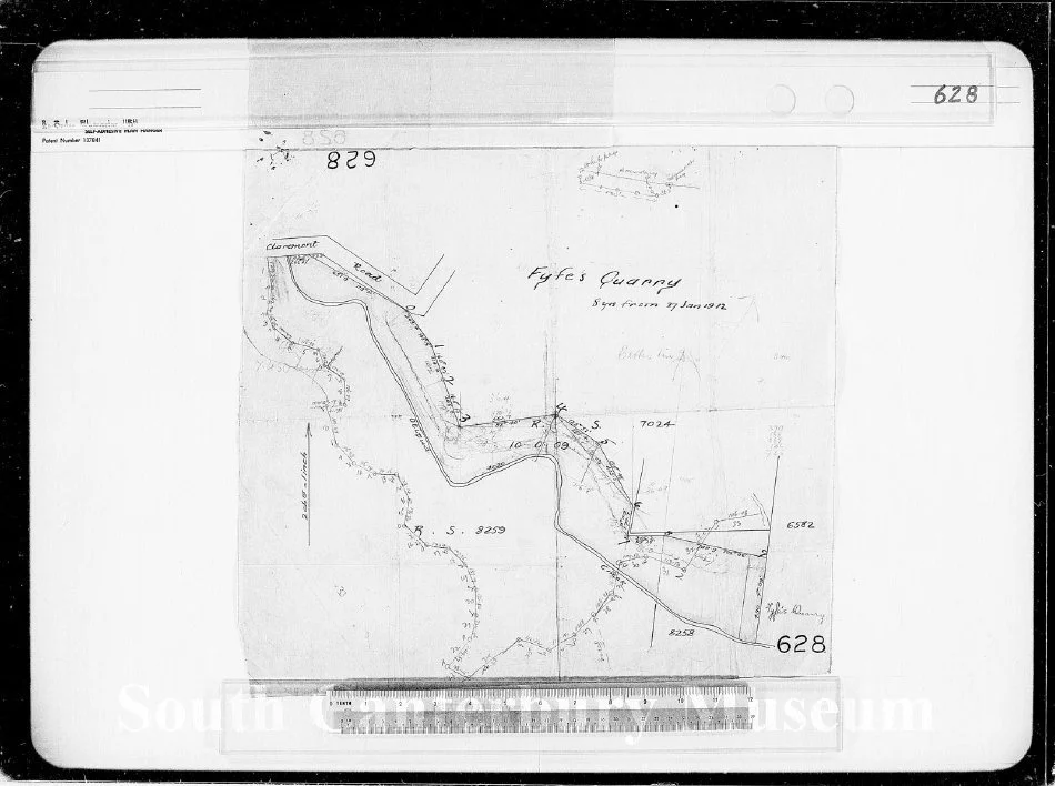 [David] Fyffe's Quarry, Timaru Plan | Record | DigitalNZ