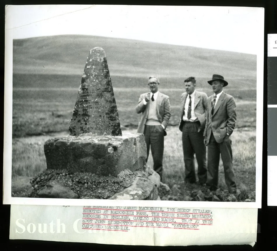 13. The Memorial to James Mackenzie, the sheep stealer | Record | DigitalNZ