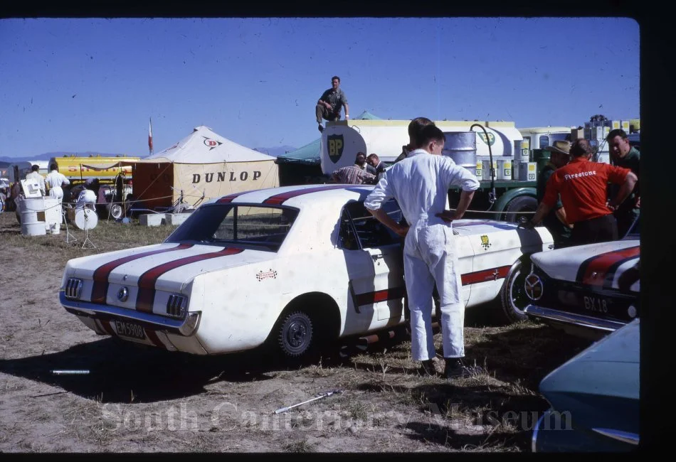 Ford Mustang, Levels Raceway, Timaru | Record | DigitalNZ