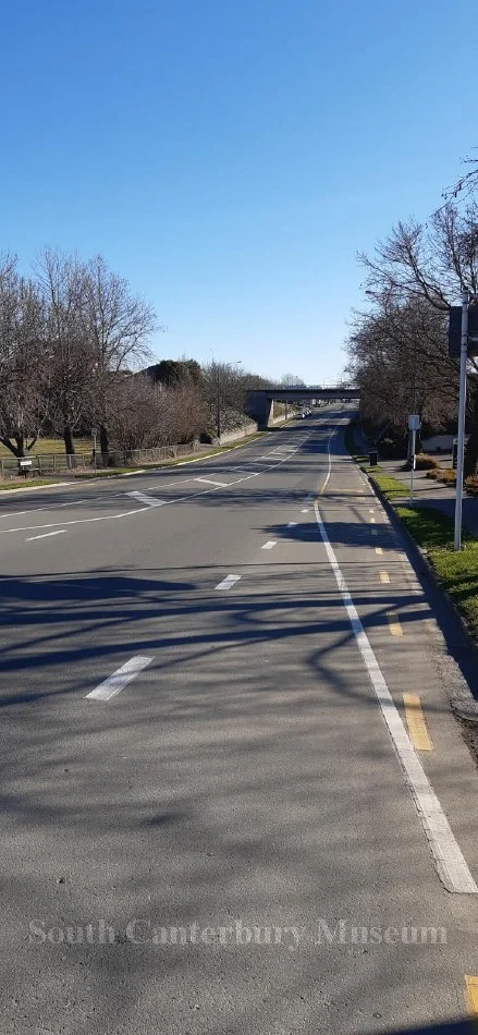 Theodosia Street, Timaru, during lockdown, 2021 | Record | DigitalNZ