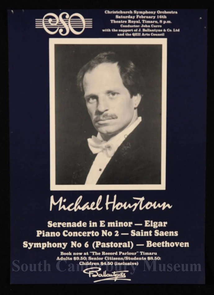 Michael Houston Poster, Theater | Record | DigitalNZ