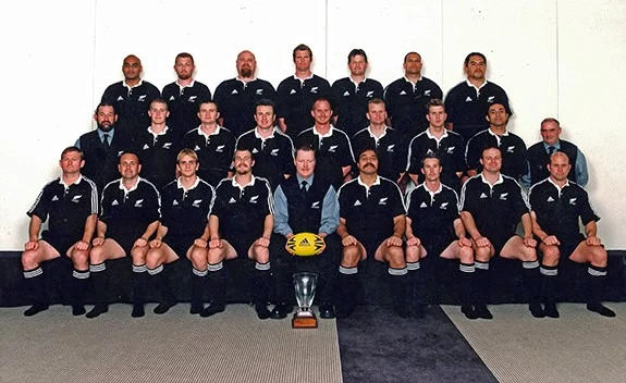 Team Photo: New Zealand Deaf Rugby v Australia Deaf, Sydney, 2002 ...