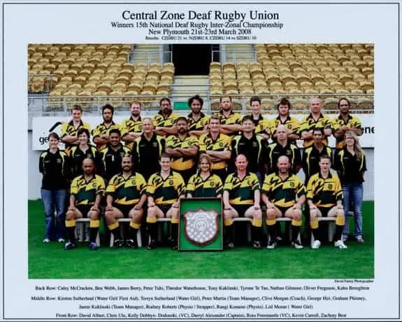 Team Photo: Central Zone Deaf Rugby Union, Winners 15th National Deaf ...