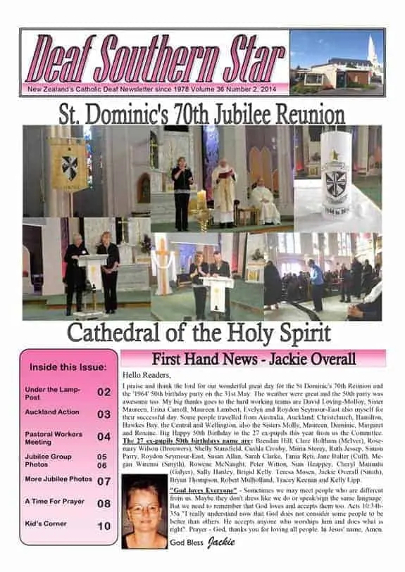 Deaf Southern Star: 2014 (Vol. 36, No. 2) | Record | DigitalNZ