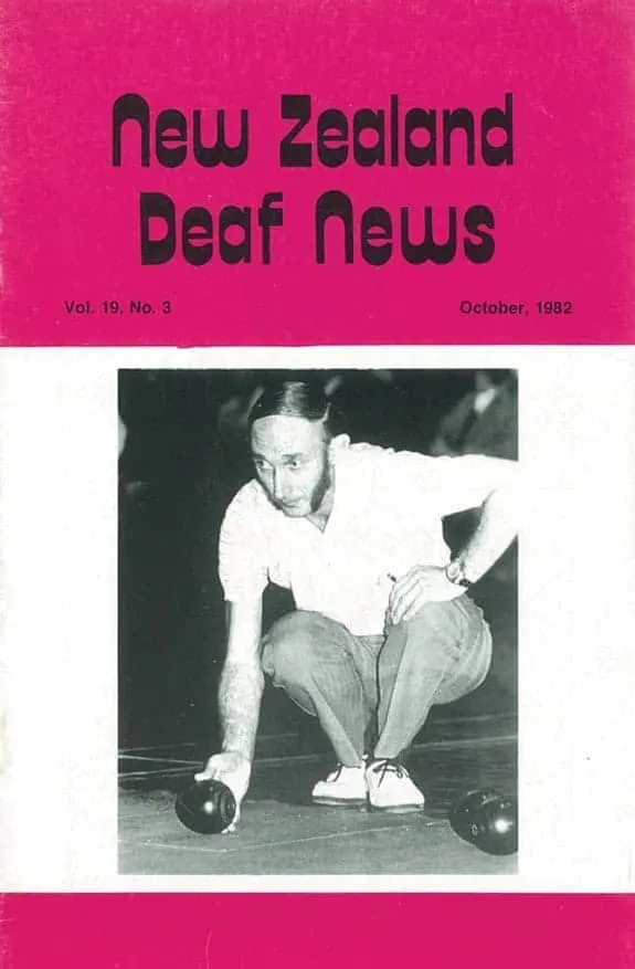 NZ Deaf News: October 1982 (Vol. 19, No. 3) | Record | DigitalNZ