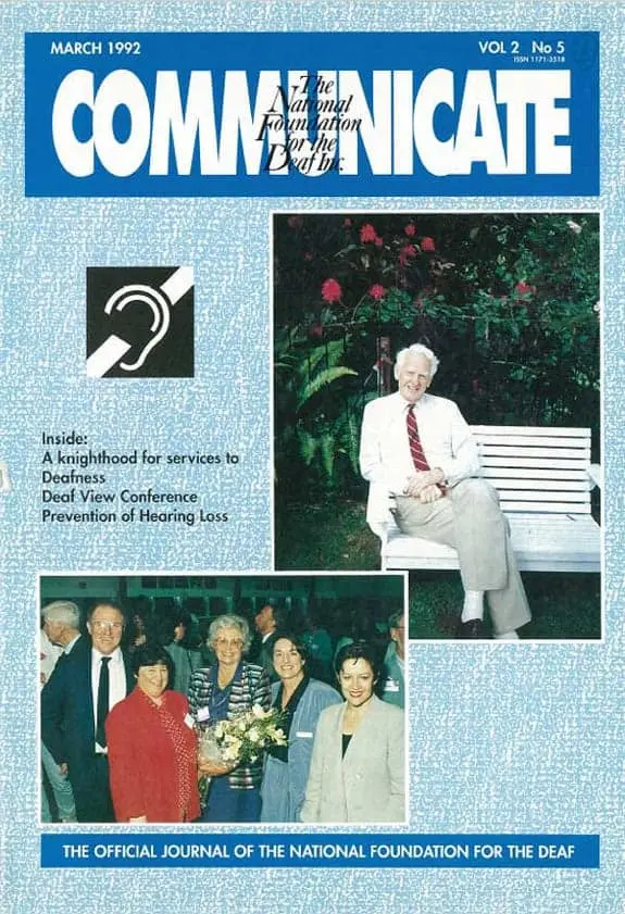 NFD Communicate: March 1992 | Record | DigitalNZ