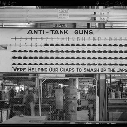 Anti-tank gun progress board | Record | DigitalNZ