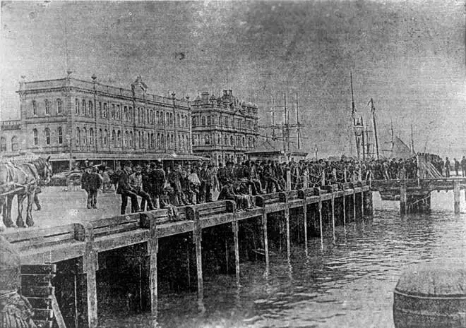 1890 maritime strike | Record | DigitalNZ