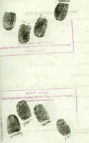 The indignity of a thumbprint | Record | DigitalNZ