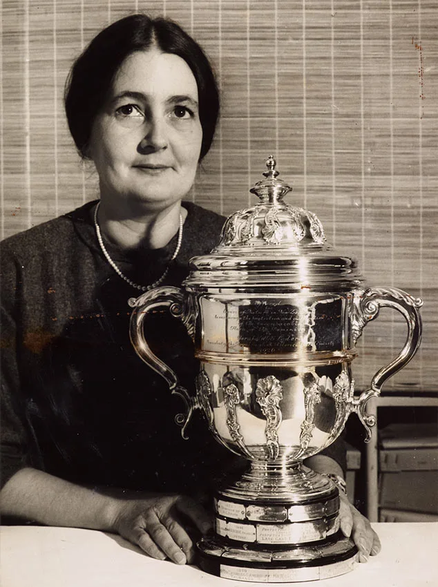 Nancy Adams and the Loder Cup | Record | DigitalNZ