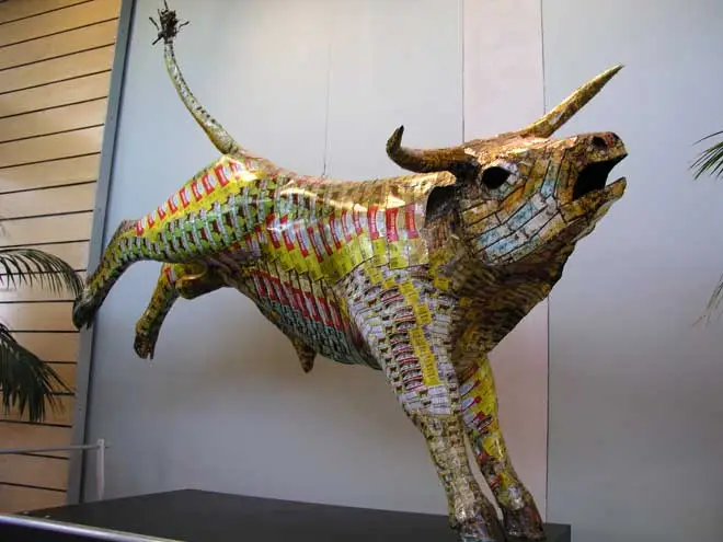 Corned-beef tin bull | Record | DigitalNZ