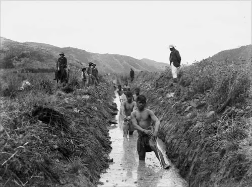 Ditch digging | Record | DigitalNZ