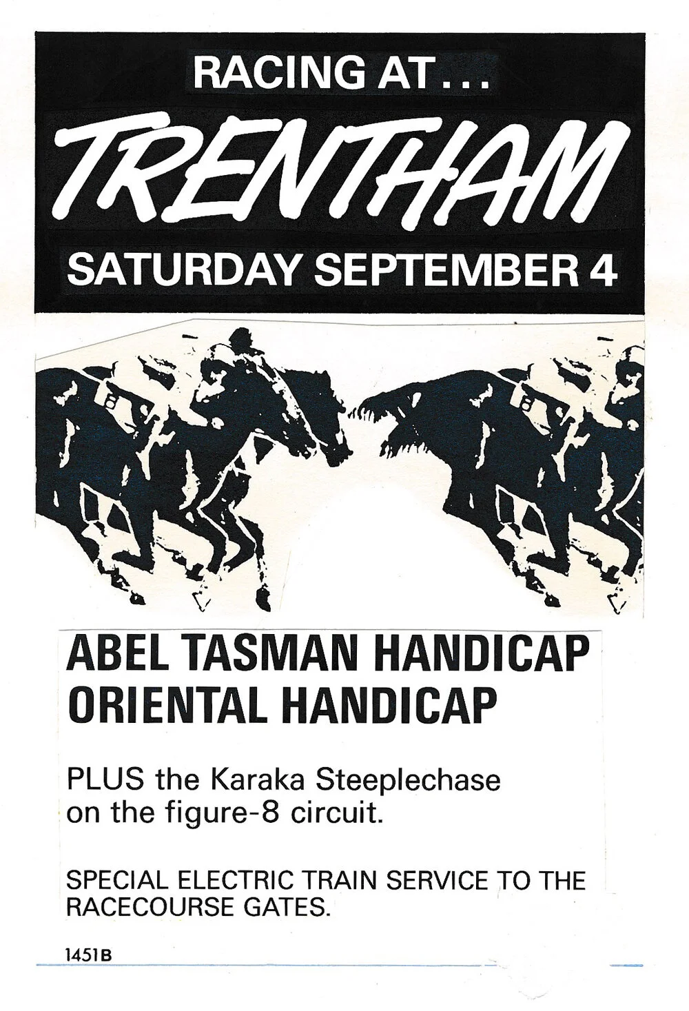 Wellington Racing Club; Advertising Mock Up | Record | DigitalNZ